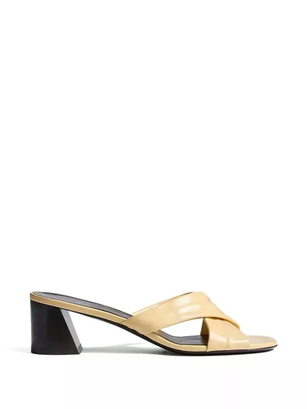 Khaite Liria Block Heel Sandals - Neutrals
