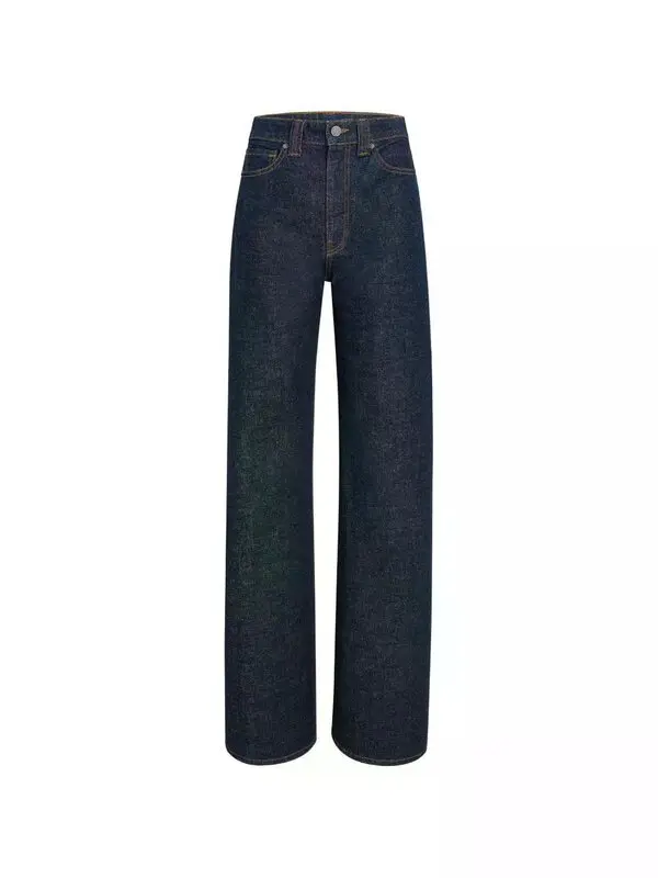 Khaite Dane Wide-leg Jeans - Blue