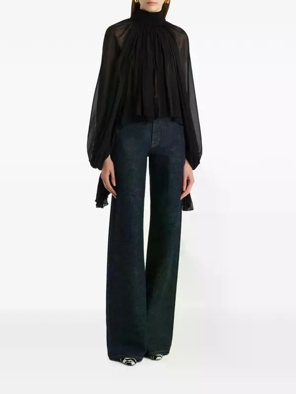 Khaite Dane Wide-leg Jeans