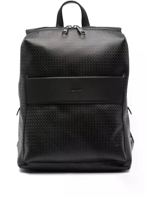 Calvin Klein Minimalism Logo-plaque Backpack