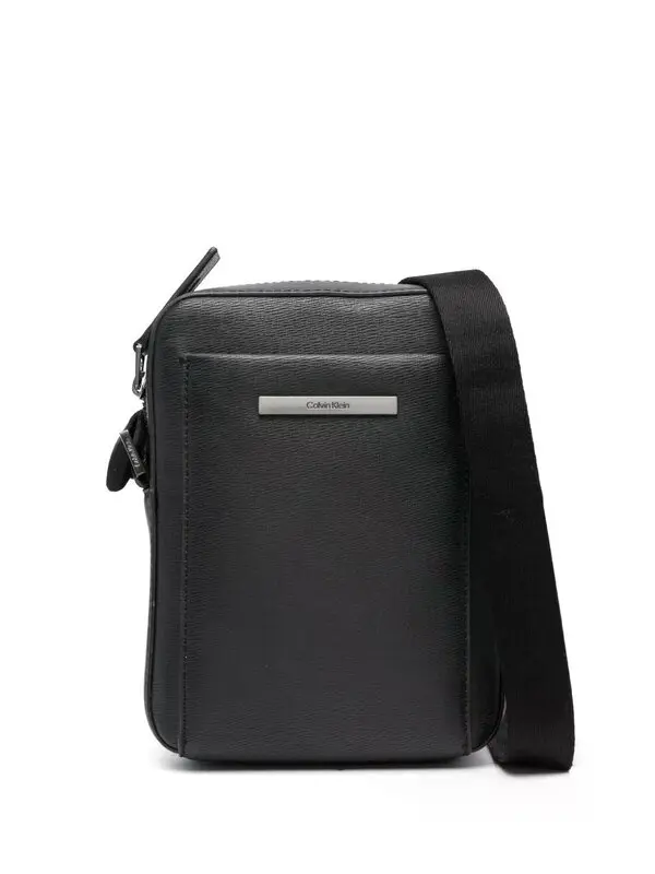 Calvin Klein Grained-texture Messenger Bag
