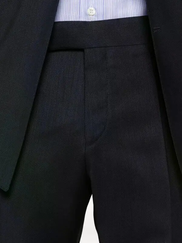 BOSS Double-breasted Virgin Wool Suit