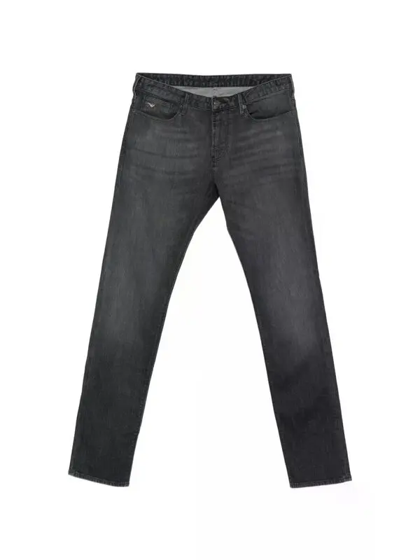 Emporio Armani Logo-plaque Jeans