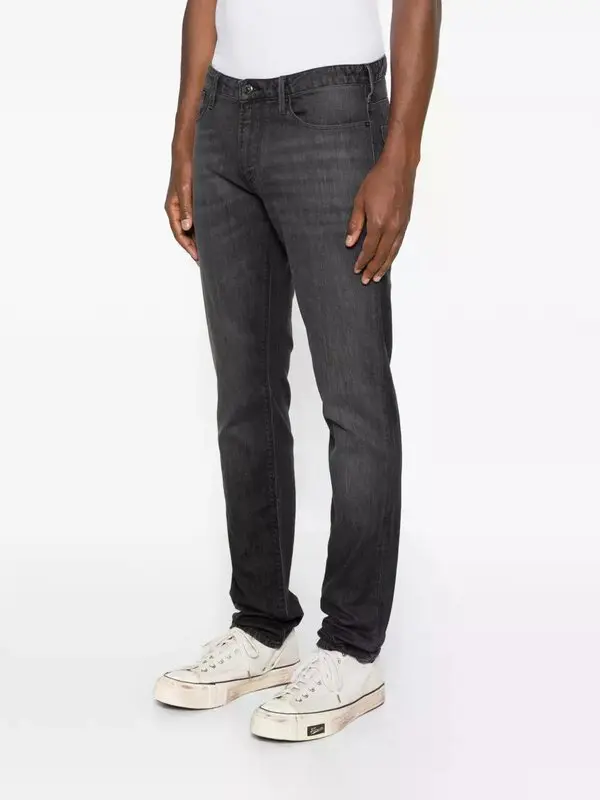 Emporio Armani Logo-plaque Jeans
