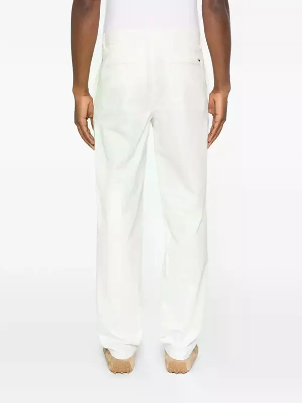 Emporio Armani Pressed-crease Trousers