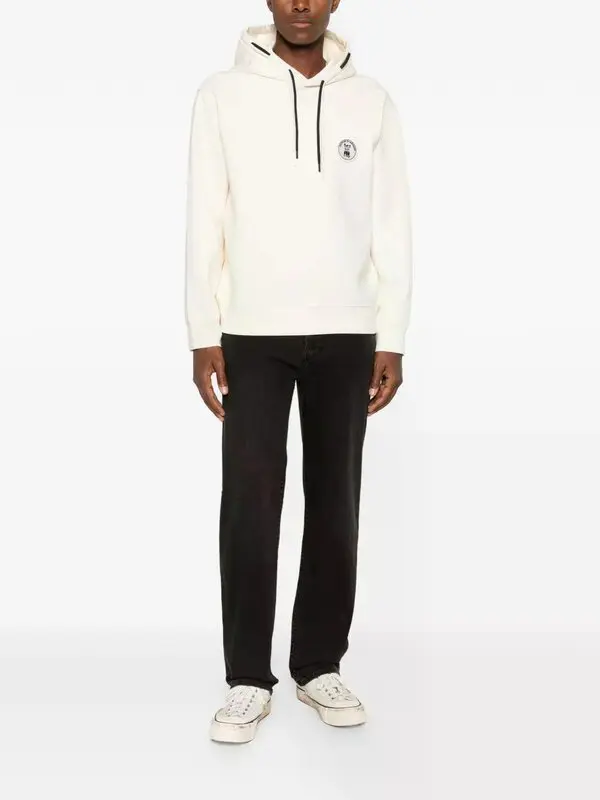 Emporio Armani Dog-patch Hoodie - Neutrals