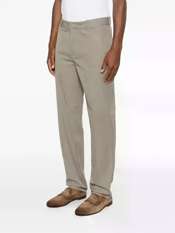 Emporio Armani Logo Appliqué Trousers