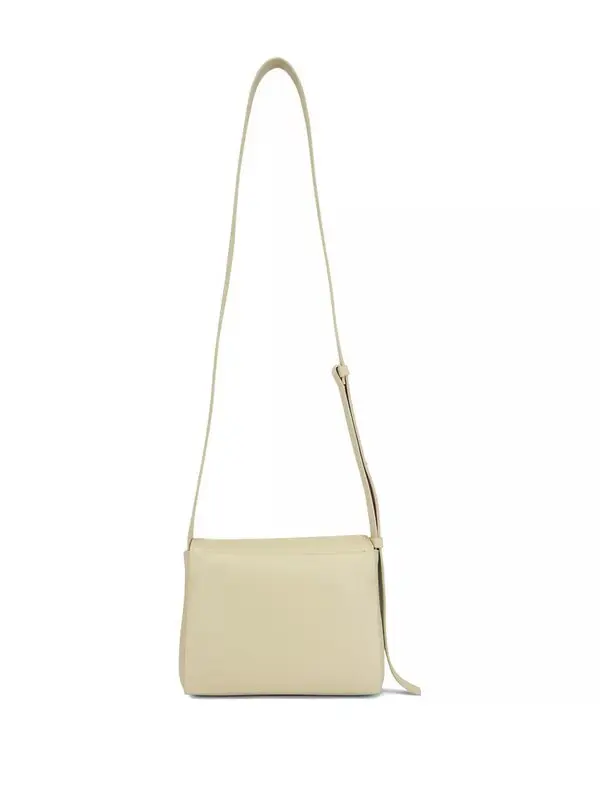 JIL SANDER Mini Flap-detail Shoulder Bag - Neutrals