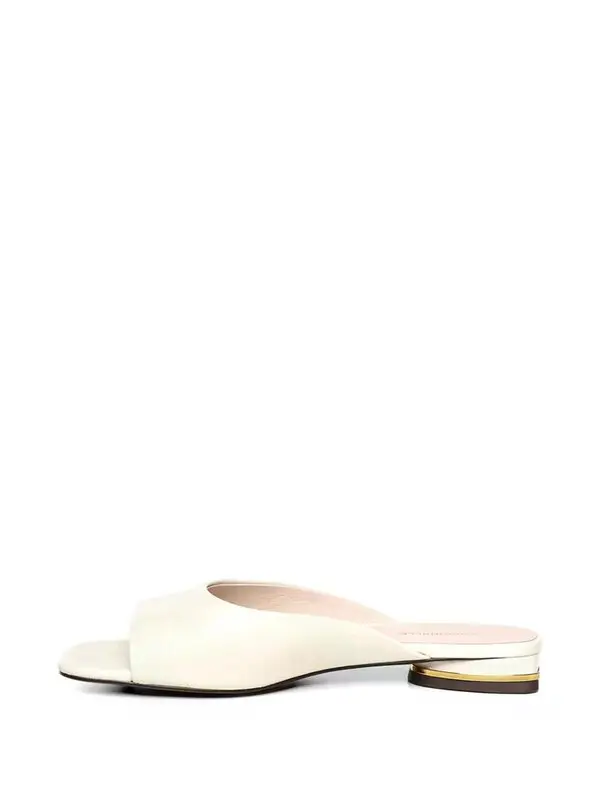 COCCINELLE Logo-plaque Leather Sandals