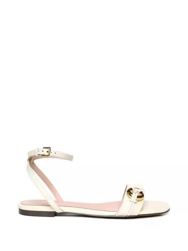 COCCINELLE Buckle-fastening Leather Sandals - Neutrals