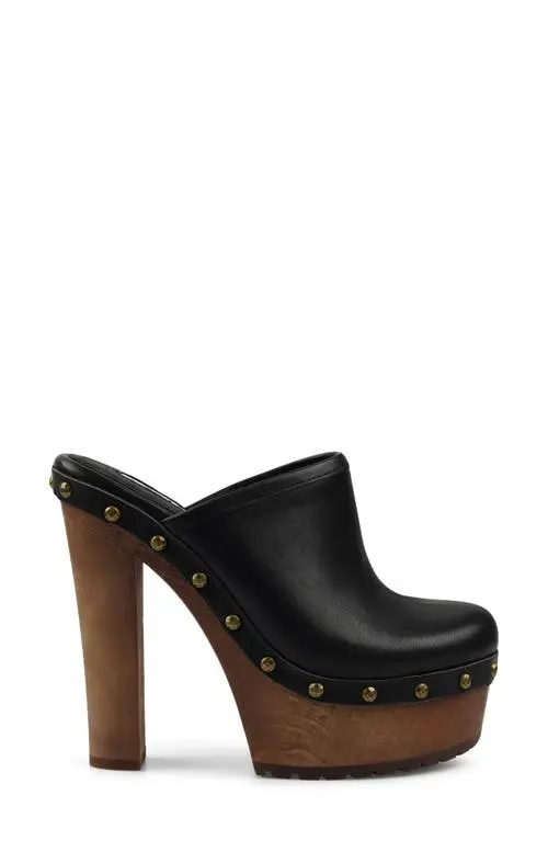 ZIGI Dealio Platform Clog - Black