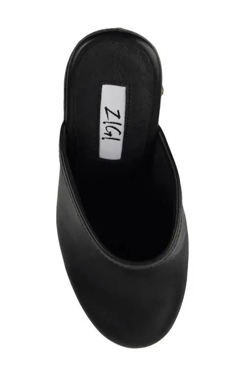 ZIGI Dealio Platform Clog - Black
