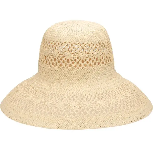 San Diego Hat Sandy Round Crown Hat - Natural