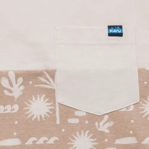 KAVU Bondi Organic Cotton Shirt - Wave Days