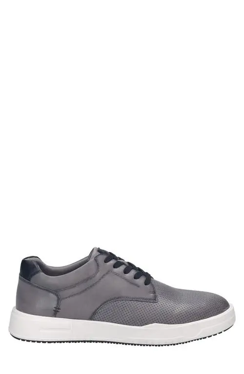 Josef Seibel Donovan 07 Leather Low Top Sneaker - Gray