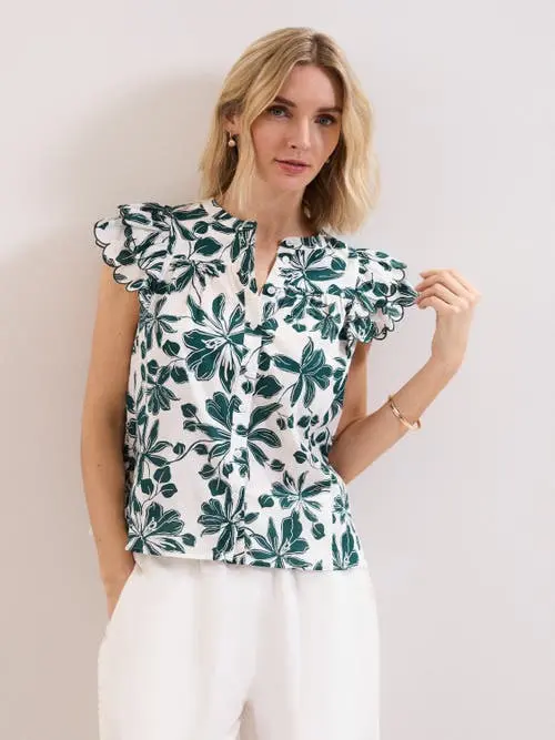 PHASE EIGHT Cotton Blouse
