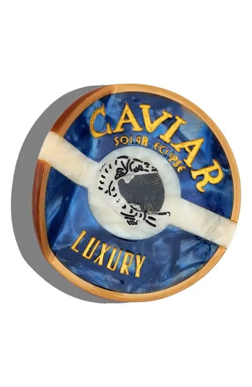 SOLAR ECLIPSE Caviar Claw Clip - Blue