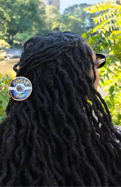 SOLAR ECLIPSE Caviar Claw Clip
