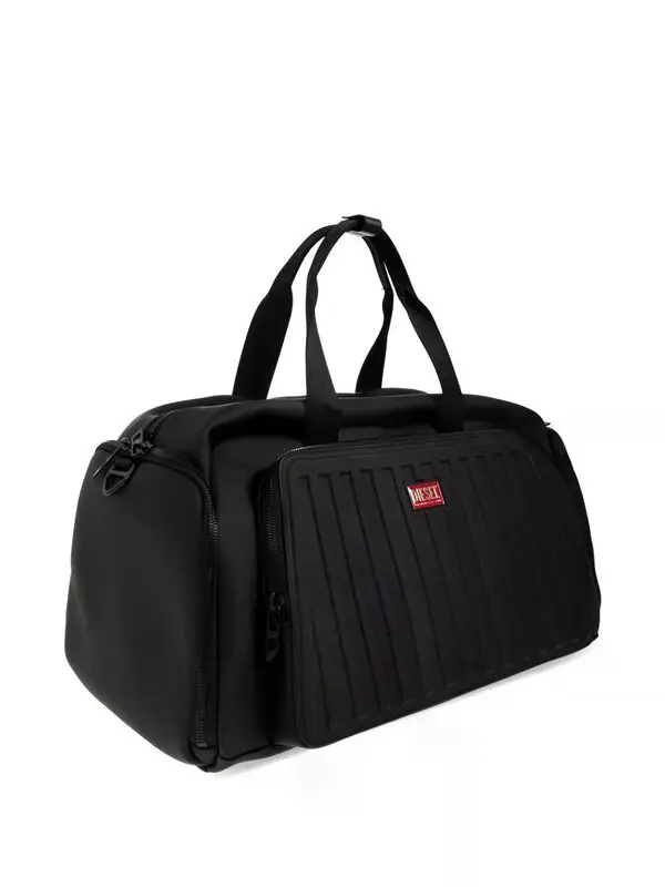 DIESEL® Ribbed Logo Patch Holdall Bag