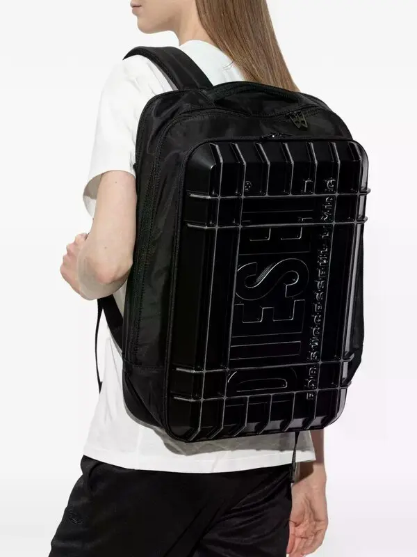 DIESEL® Logo Backpack - Black