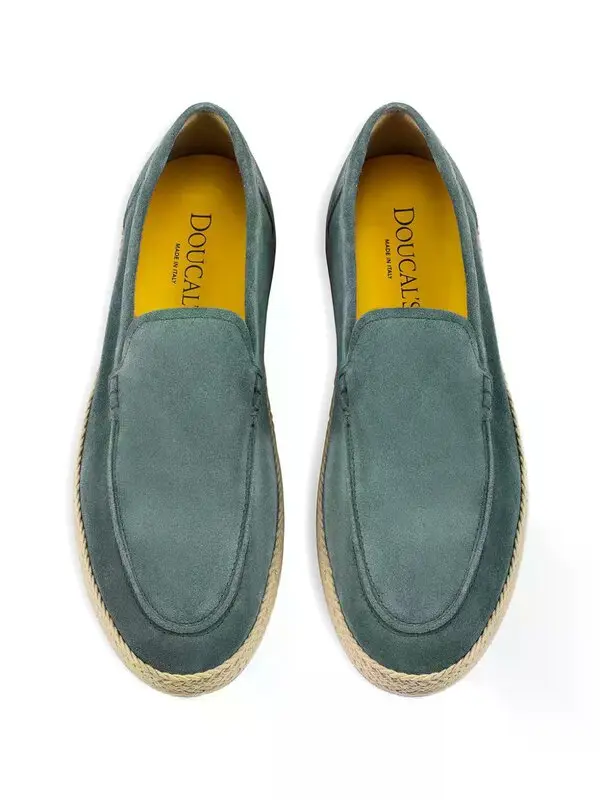DOUCAL'S Horizon Suede Espadrilles - Blue