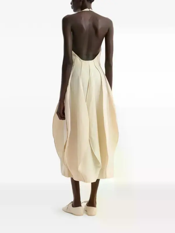 RÓHE Halter-neck Pleated Dress