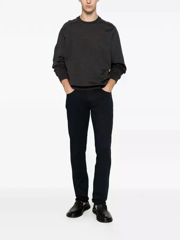 Emporio Armani Logo-plaque Trousers