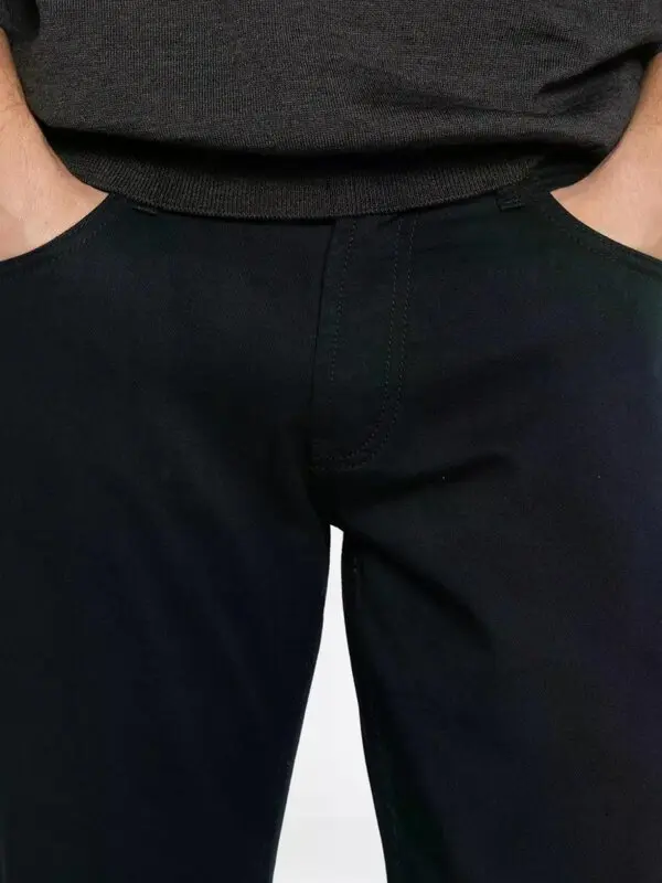 Emporio Armani Logo-plaque Trousers
