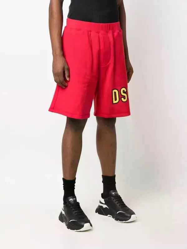 Dsquared2 Logo-print Cotton Shorts