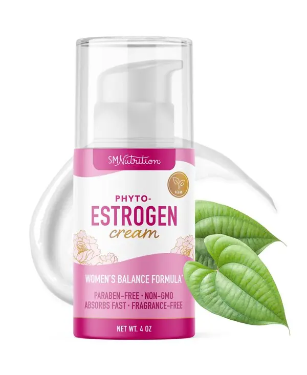 SMNUTRITION Phyto Estrogen Cream For | Plant Based Hot Flash - No Color