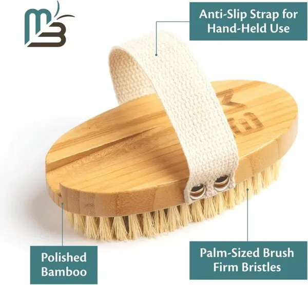 M3 Cellulite Soft Bristle Body Brush | 1 Brush