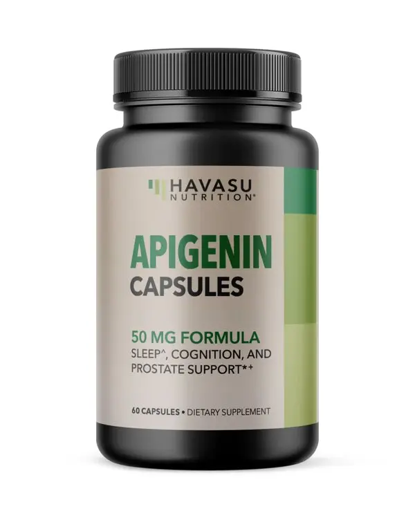 HAVASU NUTRITION Apigenin 50mg Supplement For Sleep Aid - No Color