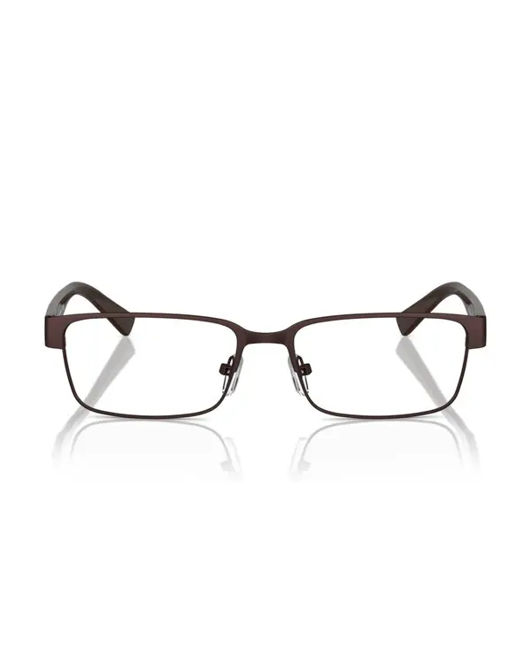 A|X ARMANI EXCHANGE Armani Exchange Rectangle Full Rim Eyeglasses - Brown