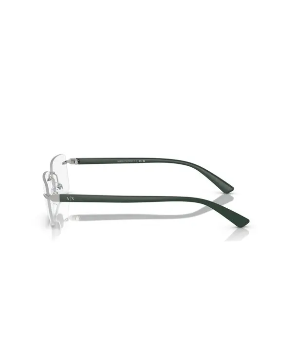 A|X ARMANI EXCHANGE Armani Exchange Ax1064 Rimless Rectangle Eyeglasses