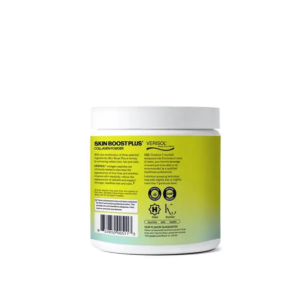 SPARKLE WELLNESS Skin Boost Plus -serves | Collagen Powder Supplement With Verisol Bioactive Hydrolyzed Collagen Peptides - Mixed Berry