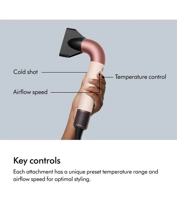 DYSON Supersonic R Hair Dryer - Jasper Plum