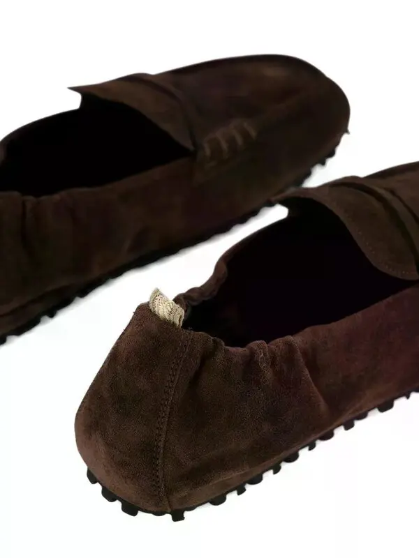 Officine Creative Travis Suede Loafers - Brown