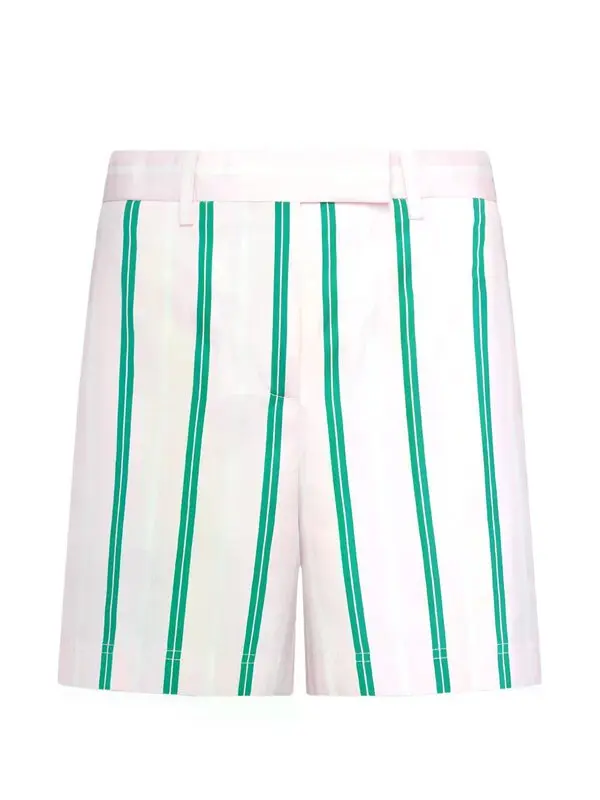 Thom Browne Striped Poplin Shorts - Pink