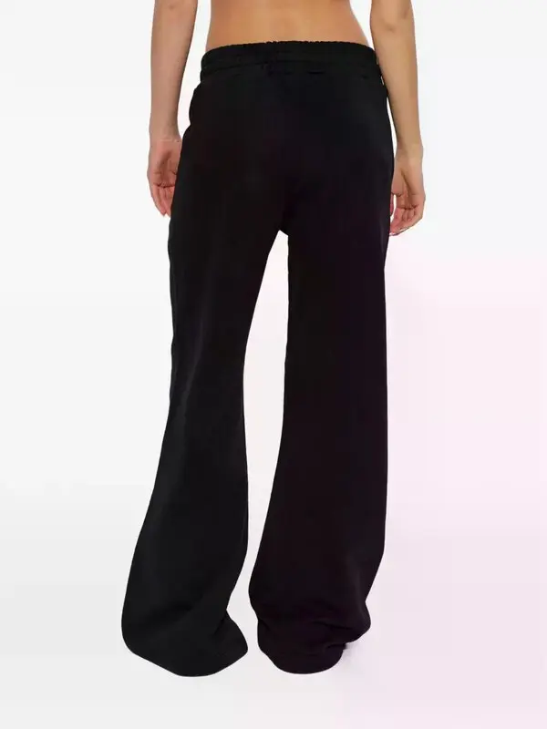 Palm Angels Logo-print Track Pants - Black