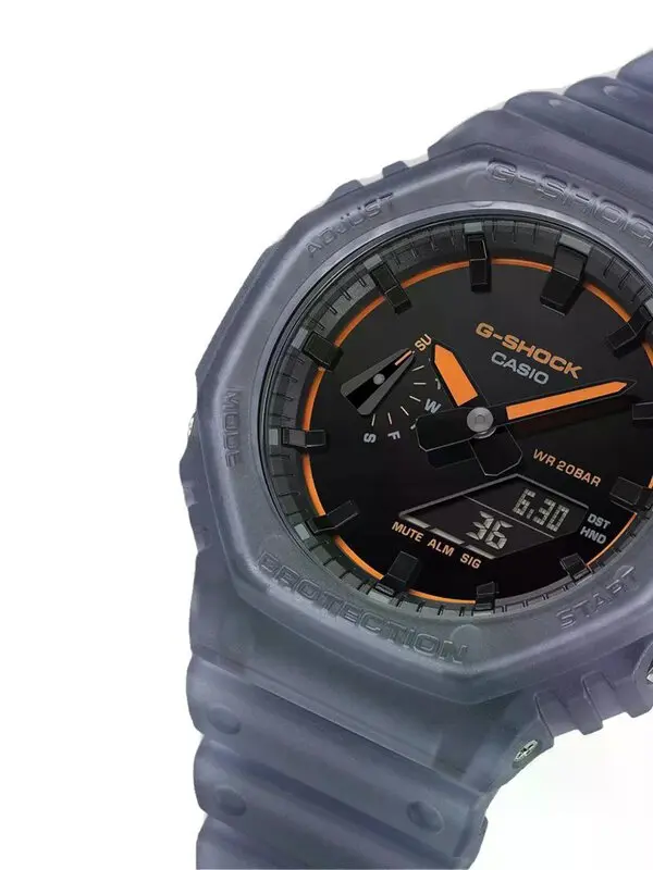Casio 45mm Octagonal Watch - Black