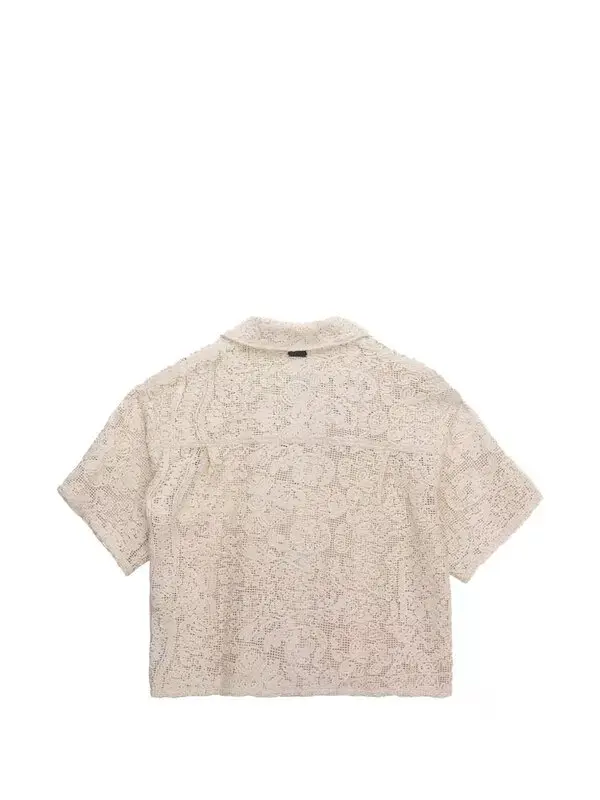 HONOR THE GIFT Mind Maze Crochet Shirt