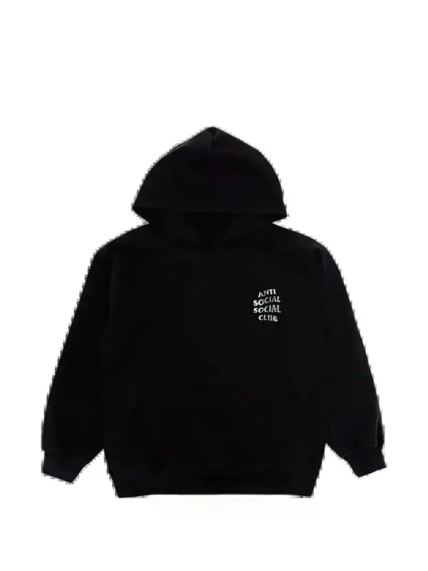 ANTI SOCIAL SOCIAL CLUB Logo-print Hoodie - Black