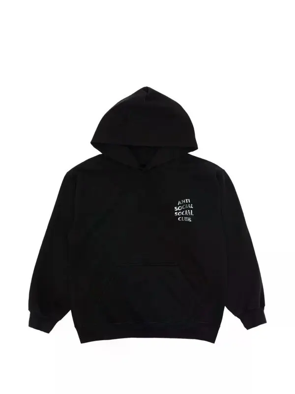 ANTI SOCIAL SOCIAL CLUB Logo-print Hoodie - Black