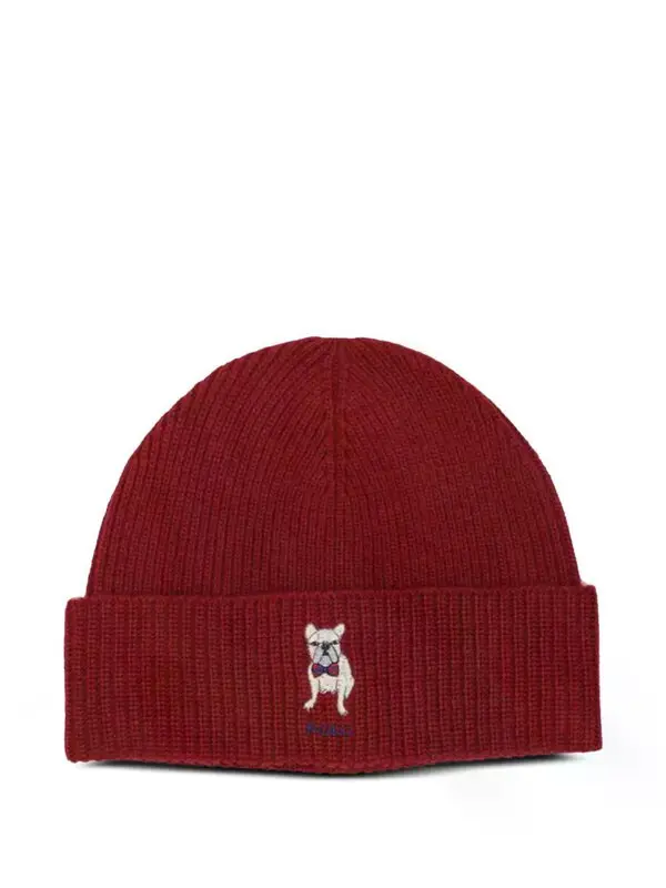 Polo Ralph Lauren Frenchie Beanie Hat - Red