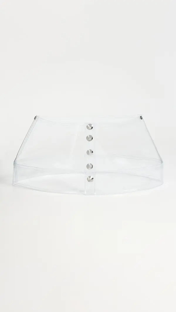 Tibi Pvc Peplum Belt