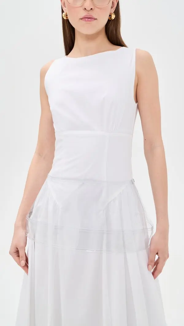 Tibi Pvc Peplum Belt