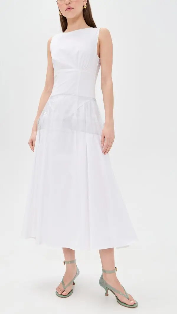 Tibi Pvc Peplum Belt