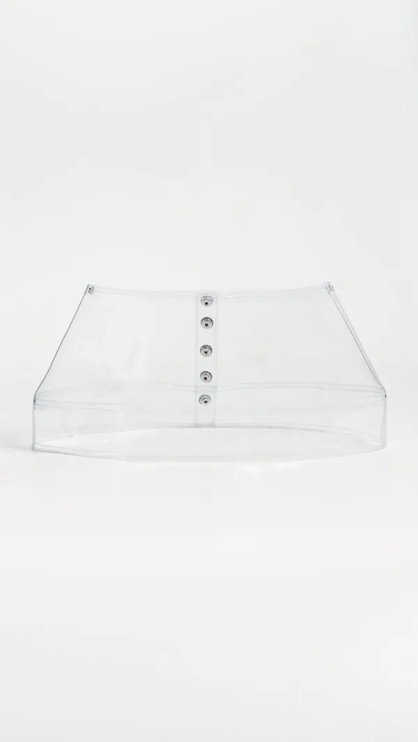 Tibi Pvc Peplum Belt