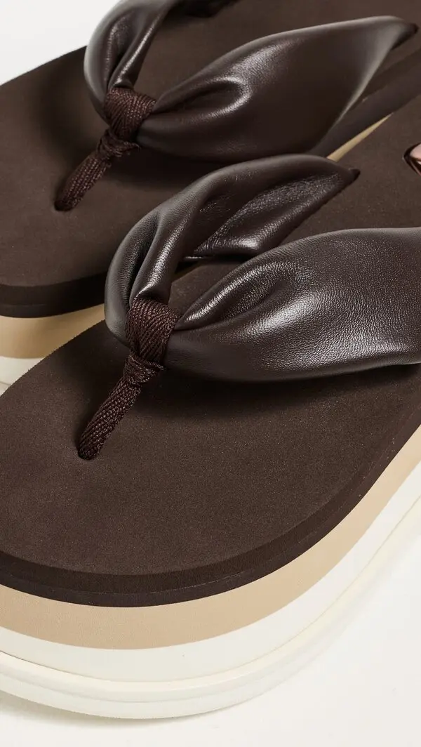 Cult Gaia Platform Sandals - Luwak Multi