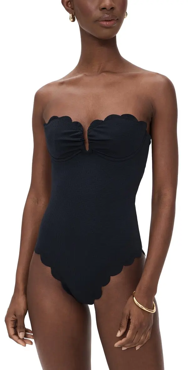 Marysia Lisbon Maillot Piece Swim Suit - Black